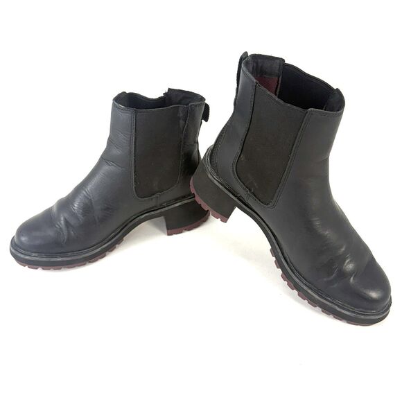 Timberland | Shoes | Timberland Black Leather Cortina Valley Chelsea ...
